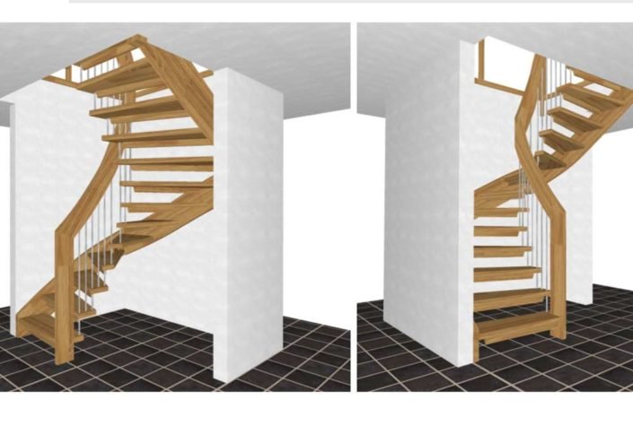 Drawings & Configurations – Floating Stairs